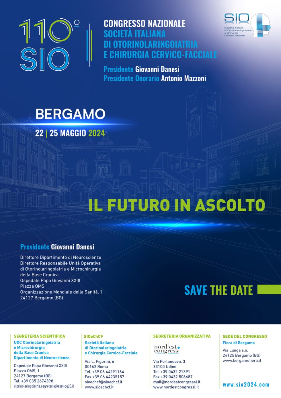 110° SIO 2024 - CONGRESSO NAZIONALE - BERGAMO - Prof. Dr. Giovanni Danesi